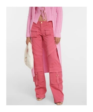 Blumarine Denim Cargo Pants