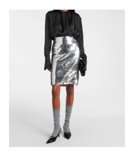 Magda Butrym Sequined Midi Skirt