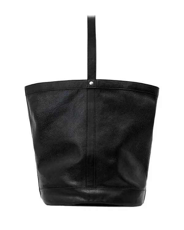 ALLSAINTS Grained Leather Bucket Sling Bag