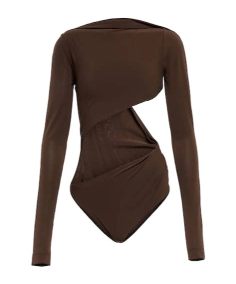 Jacquemus Le Body Carozzu Cutout Bodysuit