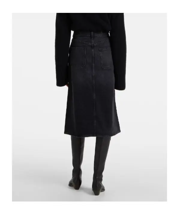 Citizens Of Humanity Denim Midi Skirt