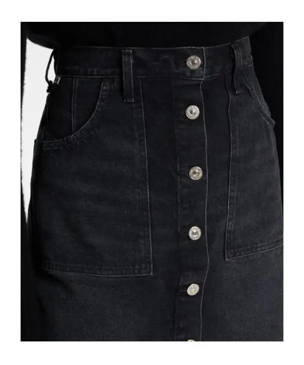 Citizens Of Humanity Denim Midi Skirt