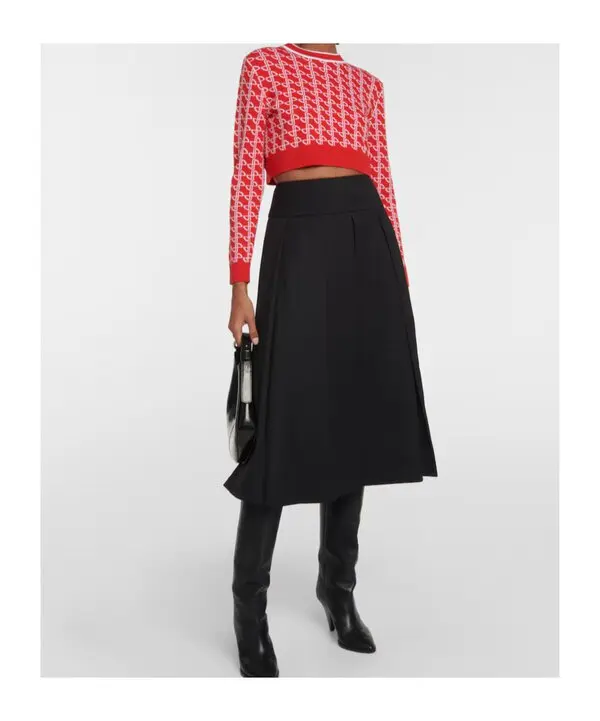 PATOU Logo Jacquard Sweater