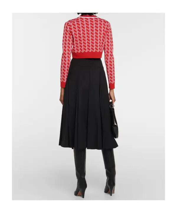 PATOU Logo Jacquard Sweater