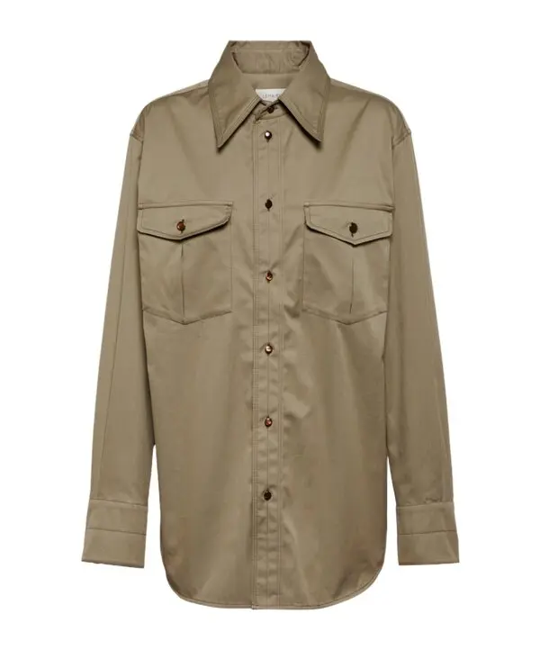 LEMAIRE Western Cotton Twill Shirt