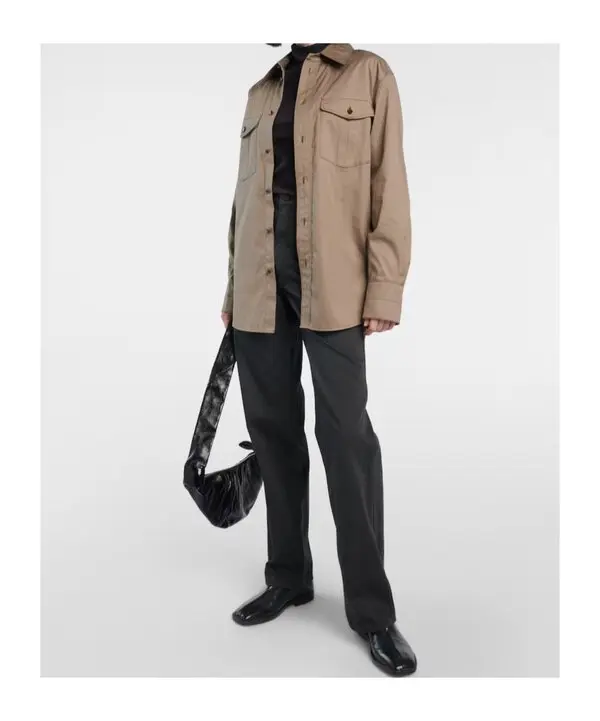 LEMAIRE Western Cotton Twill Shirt