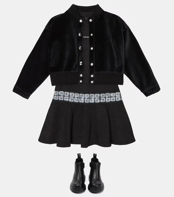Givenchy Velvet Cardigan