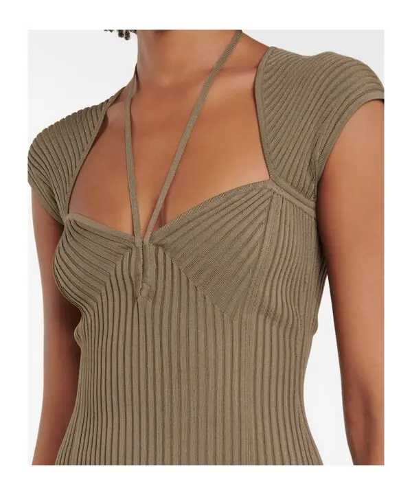 Simkhai Ribbed Knit Dress