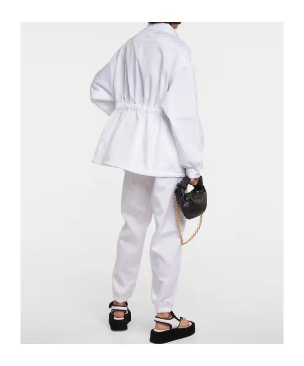 Wardrobe.NYC Drawstring Waist Casual Jacket