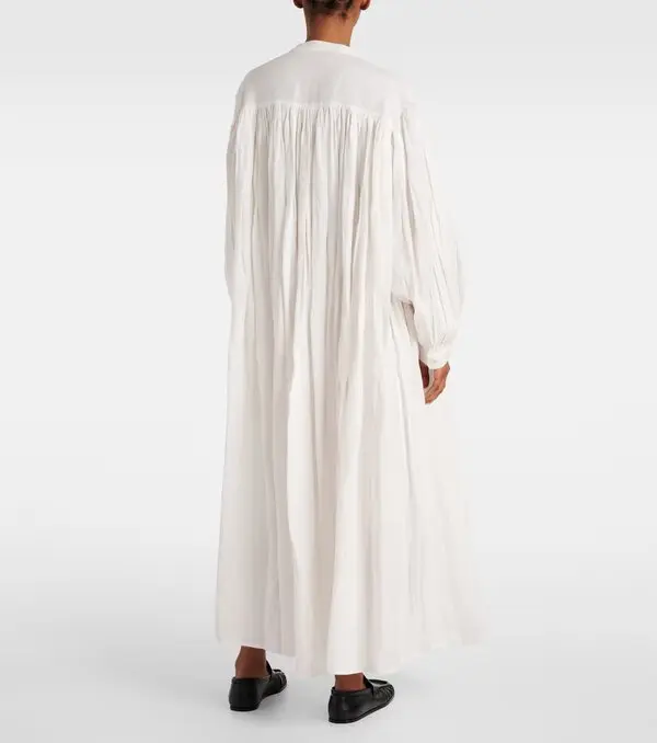 RÓHE Round Neck Long Sleeve Dress