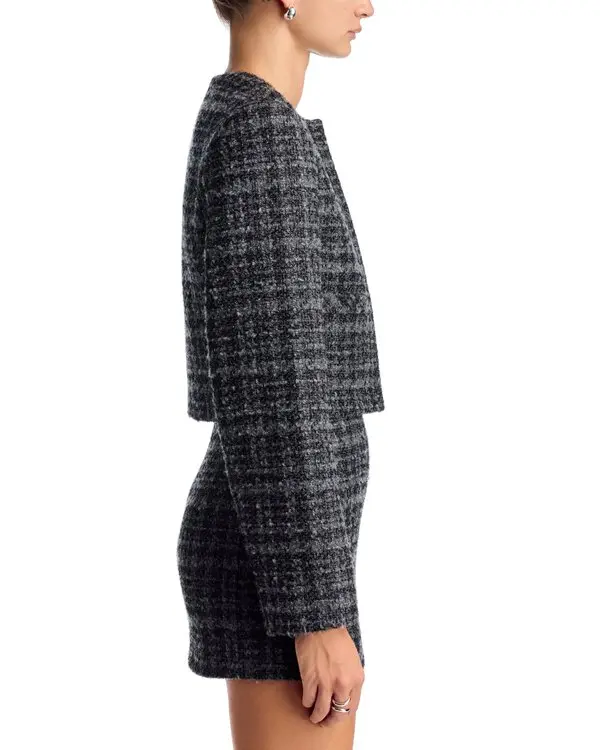 Alexander Wang Tweed Boxy Jacket