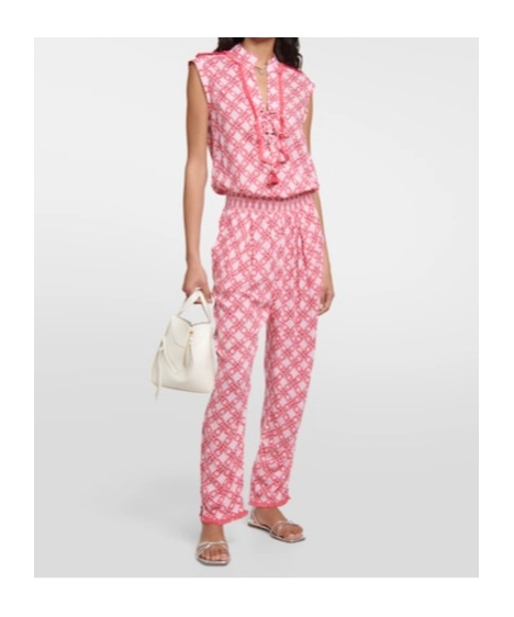 Poupette St Barth Donna Printed Jumpsuit