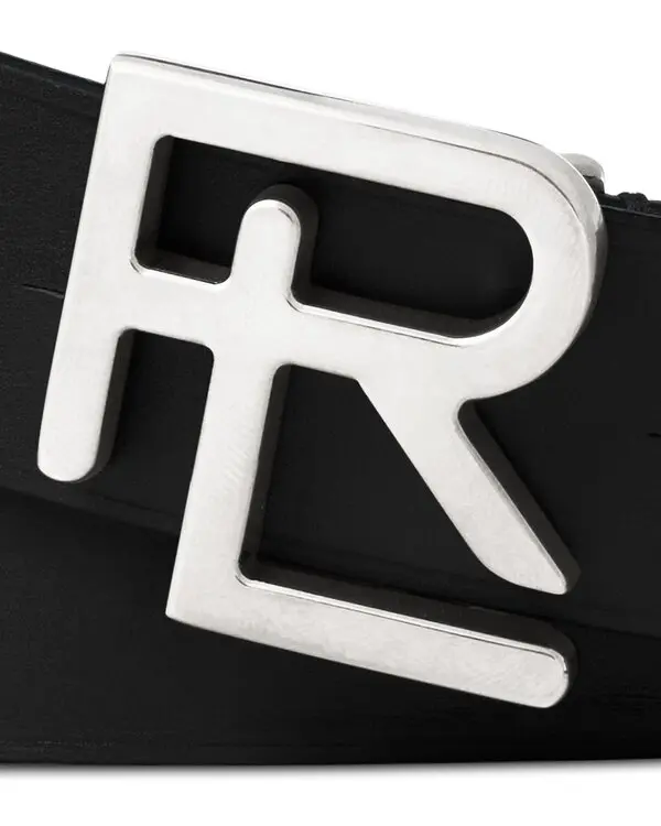 Ralph Lauren Purple Label Rl Vachetta Leather Belt