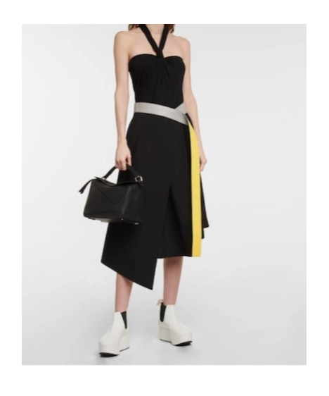Loewe Patent Leather Platform Chelsea Boots