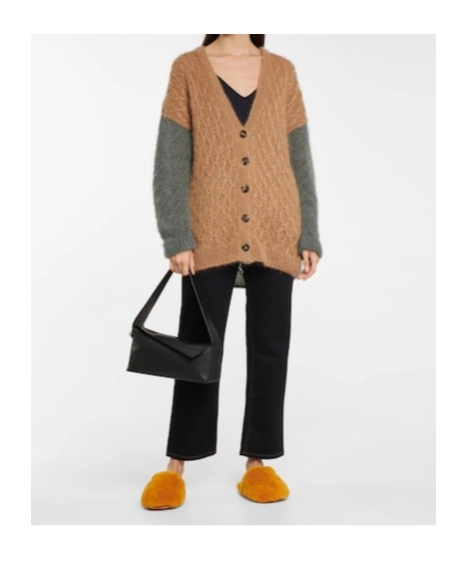 Loewe Logo-patch Shearling Slippers