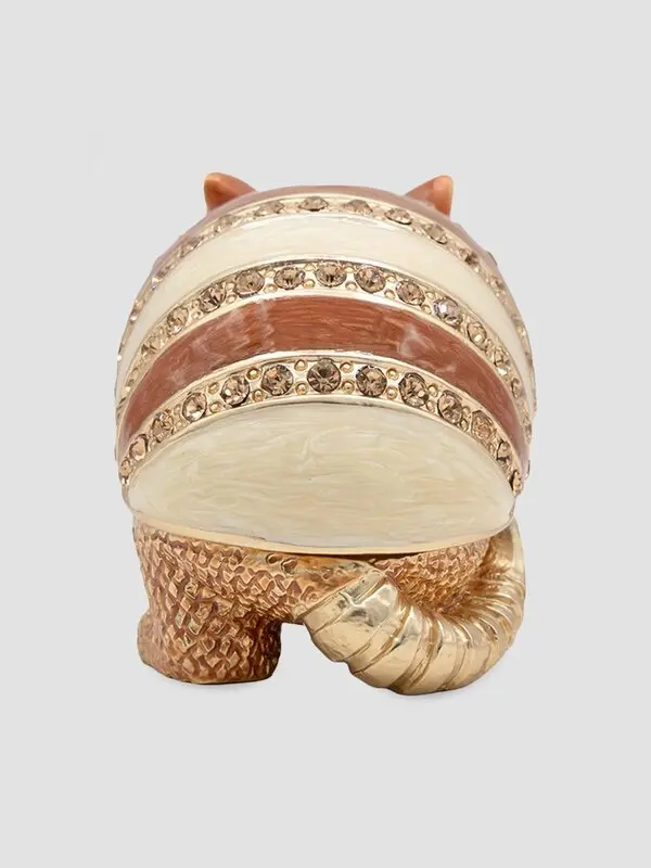 JAY STRONGWATER Flora Fauna Armi Armadillo Box