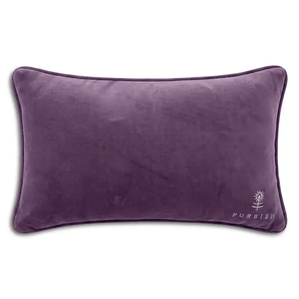 FURBISH No Tricks Needlepoint Pillow