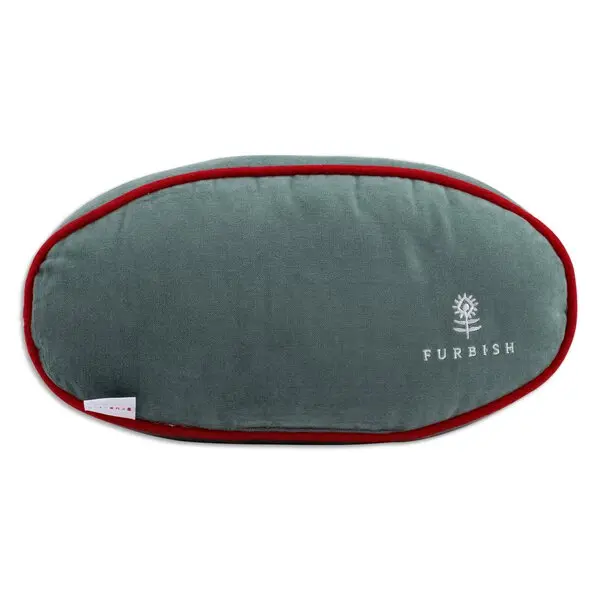 FURBISH Holiday Helper Needlepoint Pillow