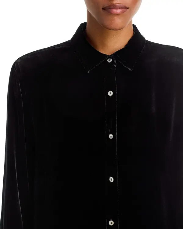 Velvet By Graham & Spencer Iliana Collared Blouse
