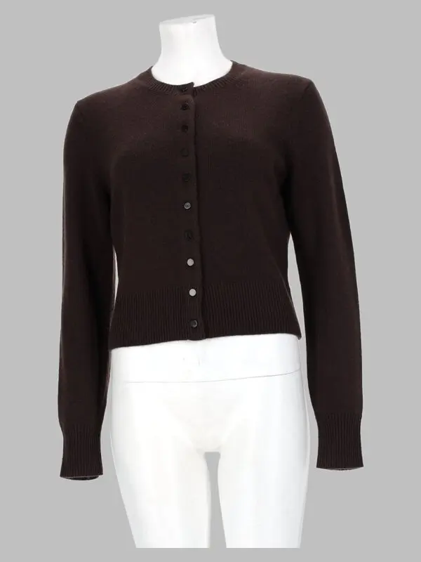 Theory Knit Mini Sweatshirt - Brown