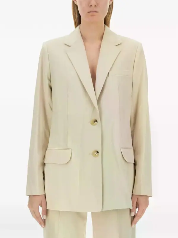 Helmut Lang Single-breasted Blazer - Neutrals