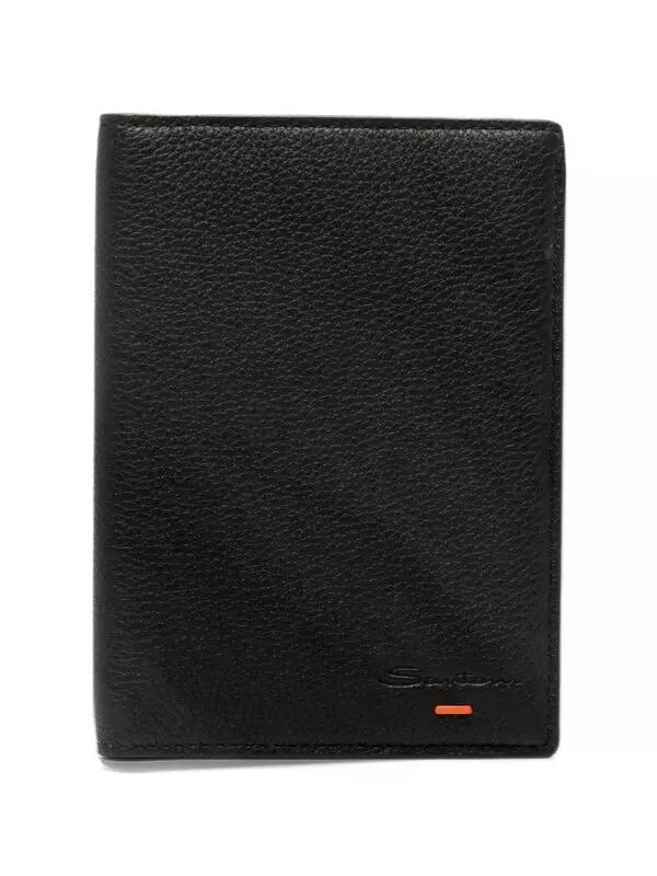 Santoni Logo-debossed Card Holder