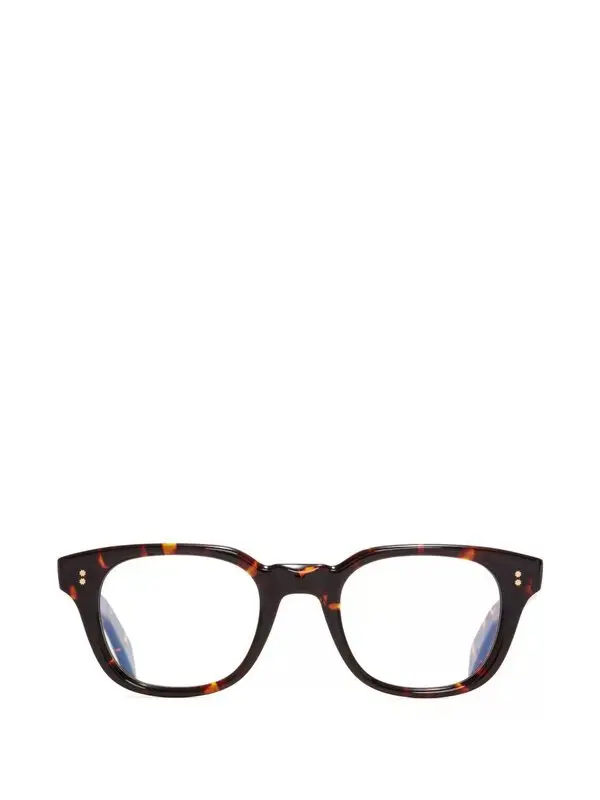 CUTLER & GROSS Tortoiseshell-effect Rectangle-frame Glasses