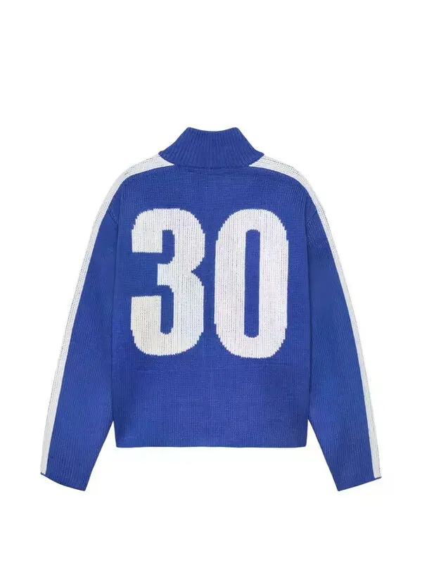 NEW AMSTERDAM SURF ASSOCIATION Surf Zip-up Sweater - Blue