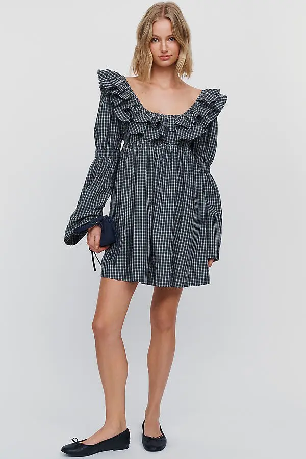 DAMSON MADDER Phoenix 100% Cotton Mi Dress