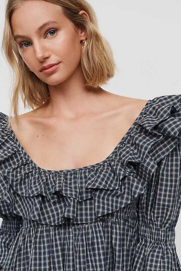 DAMSON MADDER Phoenix 100% Cotton Mi Dress