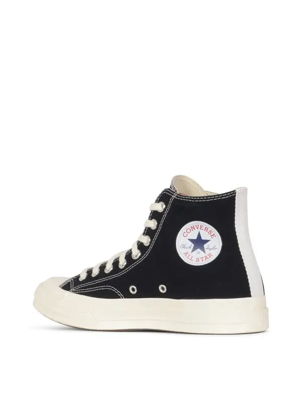 Play Comme Des Garcon X Converse / Chuck Taylor 70 Small Red Heart High Top