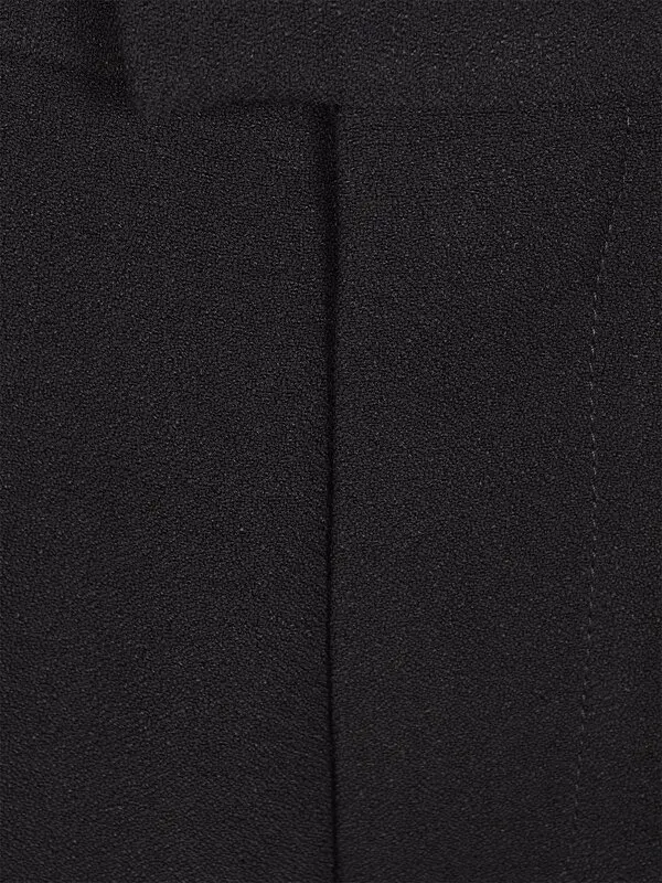 Balenciaga Flared Trousers In Flowing Viscose