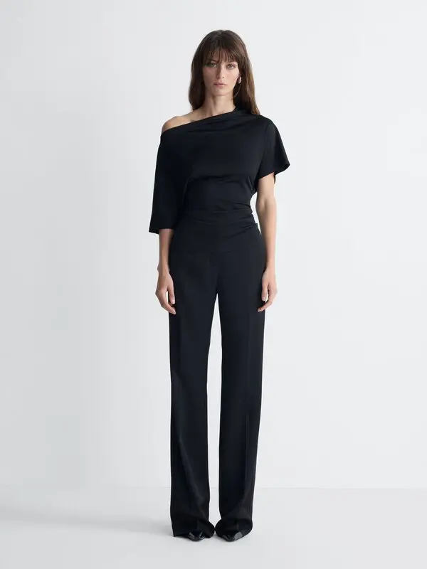 Diane Von Furstenberg Justine Jersey Top
