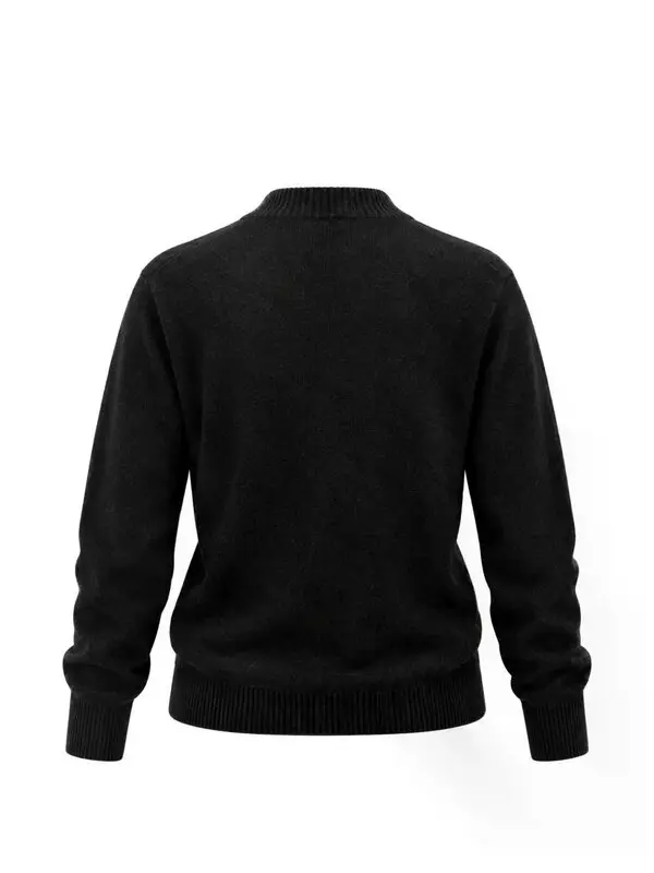 Marella Ribbed-knit Trim Sweater