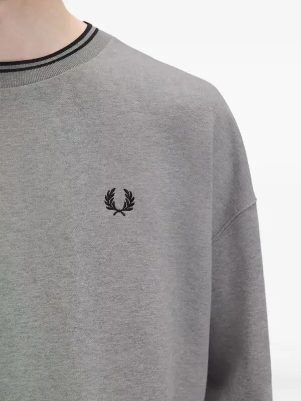 Fred Perry Oversized Tipped Sweatshirt
