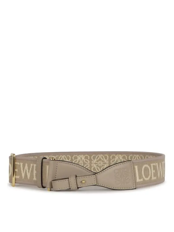 Loewe Anagram Loop Strap - Brown