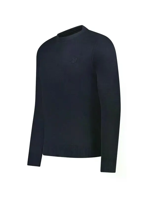LYLE & SCOTT Logo-embroidered Merino Sweater