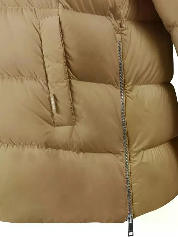 Add Quilted Hooded Puffer Jacket