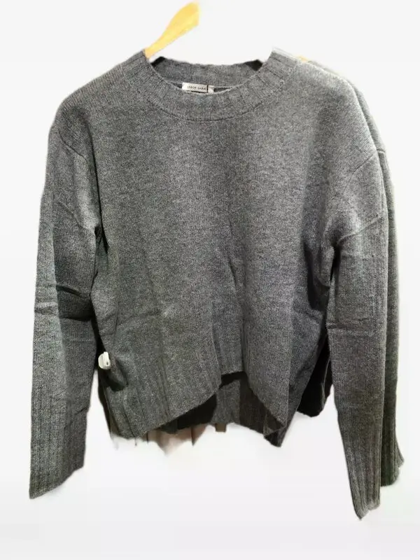 LEBOR GABALA Singapur 250 Ribbed-trim Crew-neck Sweater
