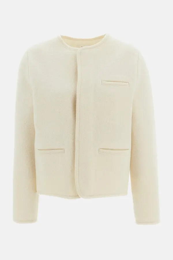 RIER Walker Jacket Classic Mini Boiled Wool Jacket