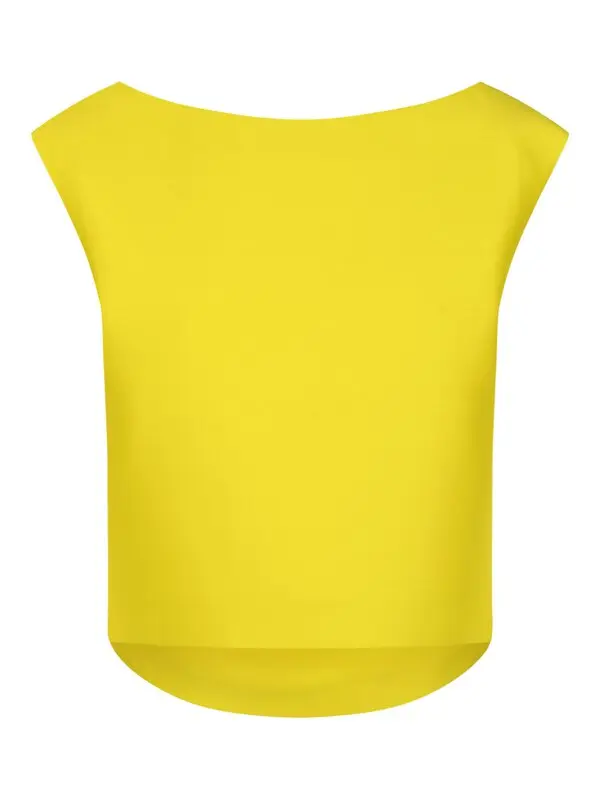 Balenciaga Draped Back Top