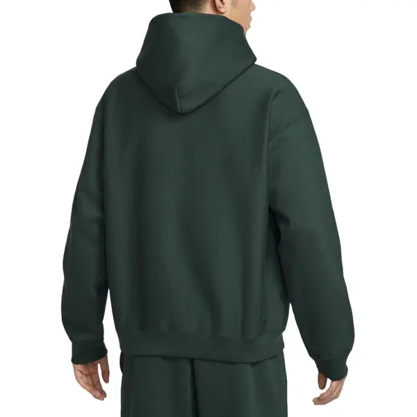 Nike Solo Swoosh Fleece Hoodie 'dark Green Olive