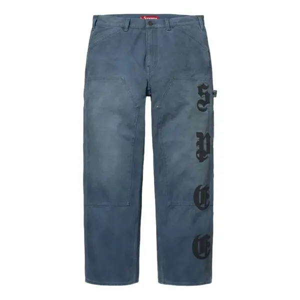 Supreme Fw26 Leather Appliqué Double Knee Painter Pant