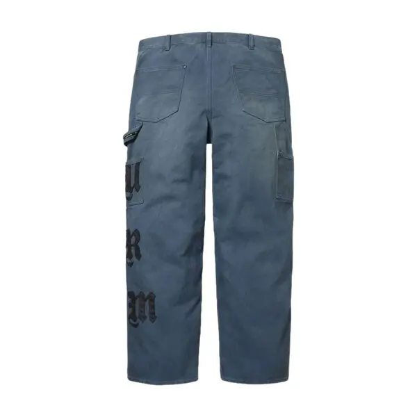 Supreme Fw26 Leather Appliqué Double Knee Painter Pant