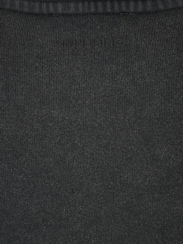 ANINE BING Spencer Sweatshirt Leopard Washed
