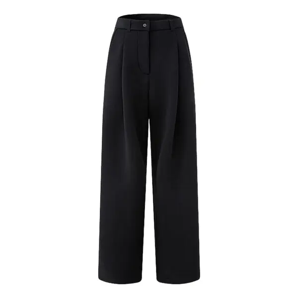 Nike Article Fleece Loose Mid-waist Trousers Asia Sizing