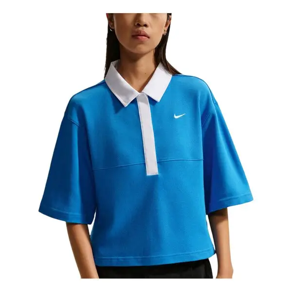 Nike Essential Oversized Polo Shirt Asia Sizing