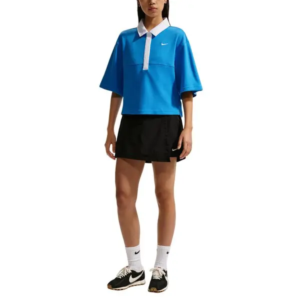 Nike Essential Oversized Polo Shirt Asia Sizing