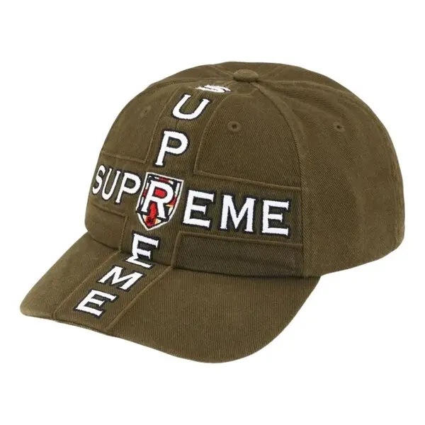 Supreme Fw26 Cross 6-panel - Olive