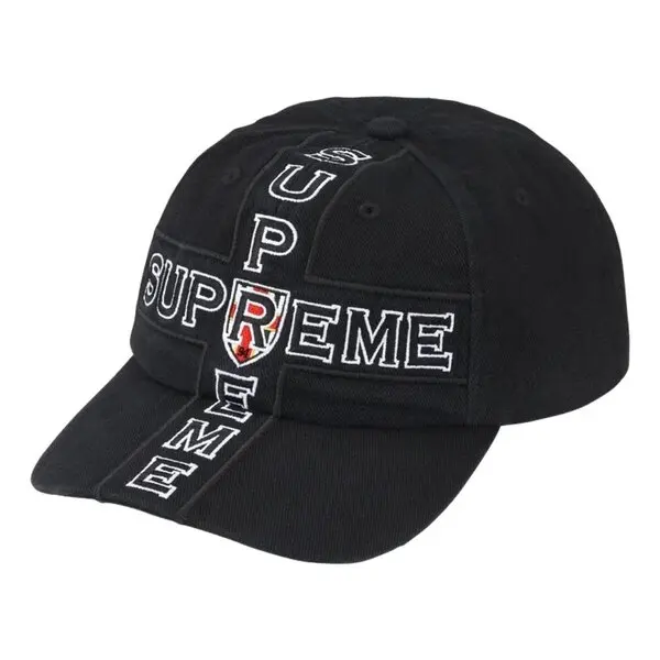 Supreme Fw26 Cross 6-panel - Black